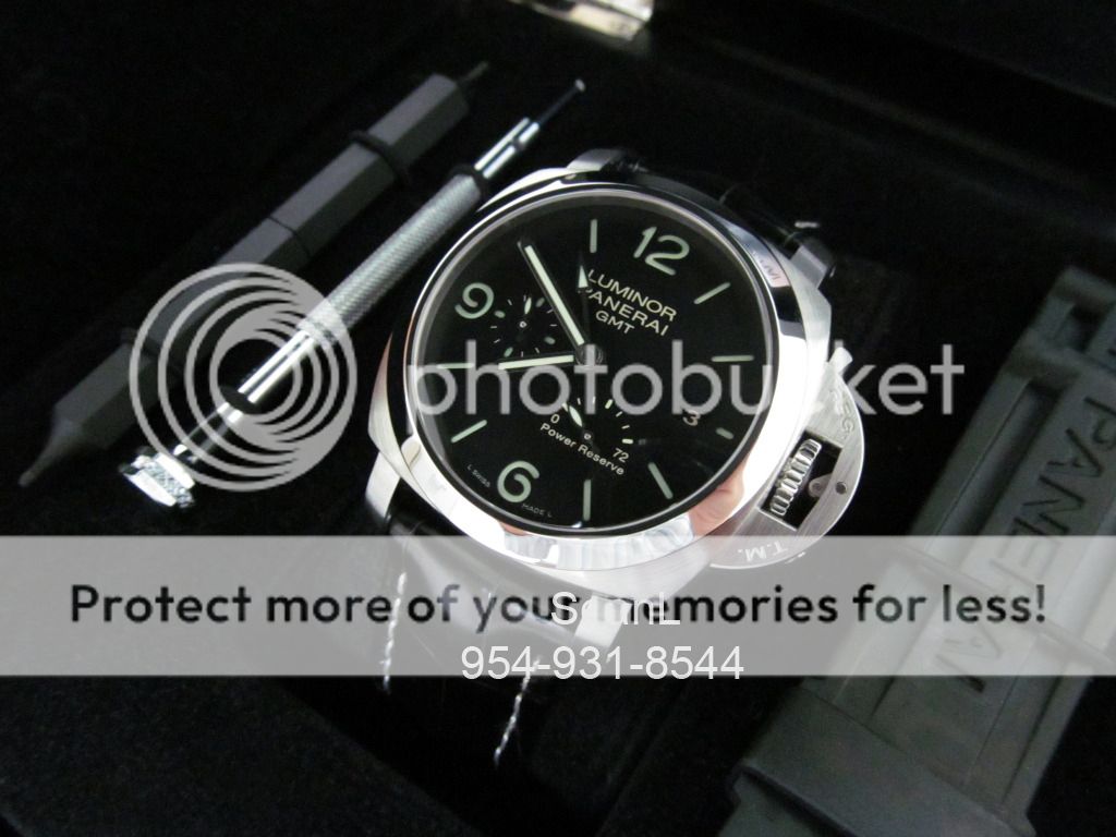 FS: LNIB Panerai 321 L Series Luminor 1950 3 Days GMT Power Reserve ...